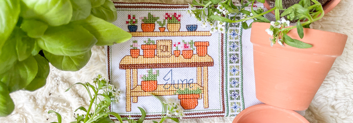 Introducing the New and Delightful Stitch-Along Pattern for June